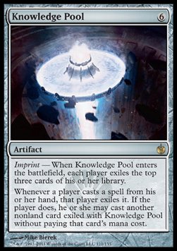 Knowledge Pool - Mirrodin Besieged (Rare) [MBS-111] – Forbidden Planet ...